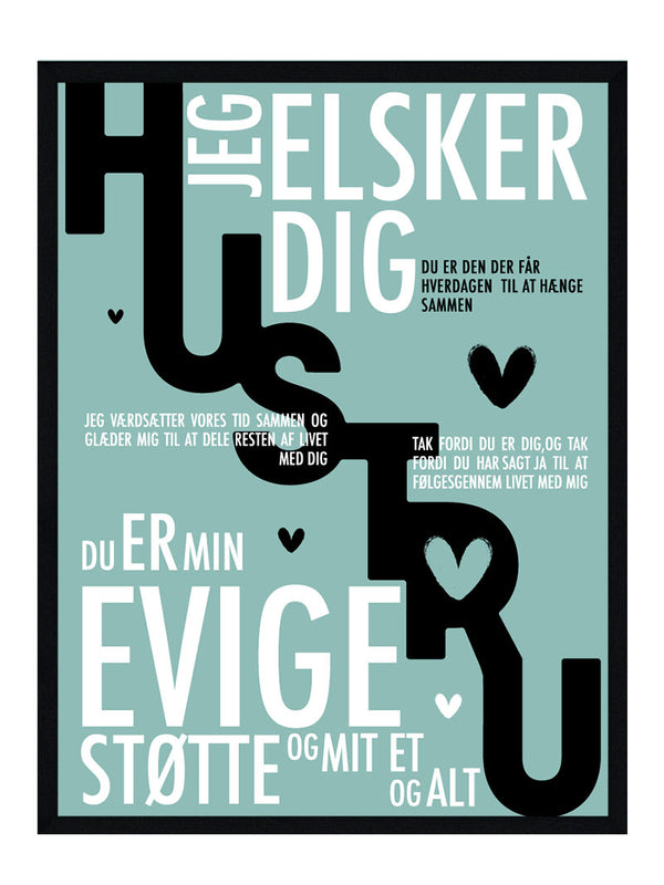 Bror Plakat | Køb en Sød Bror Plakat med Citater Online her