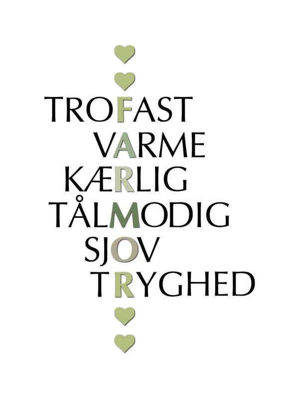 → Farmor plakat - Køb citat plakater fra 29 kr!