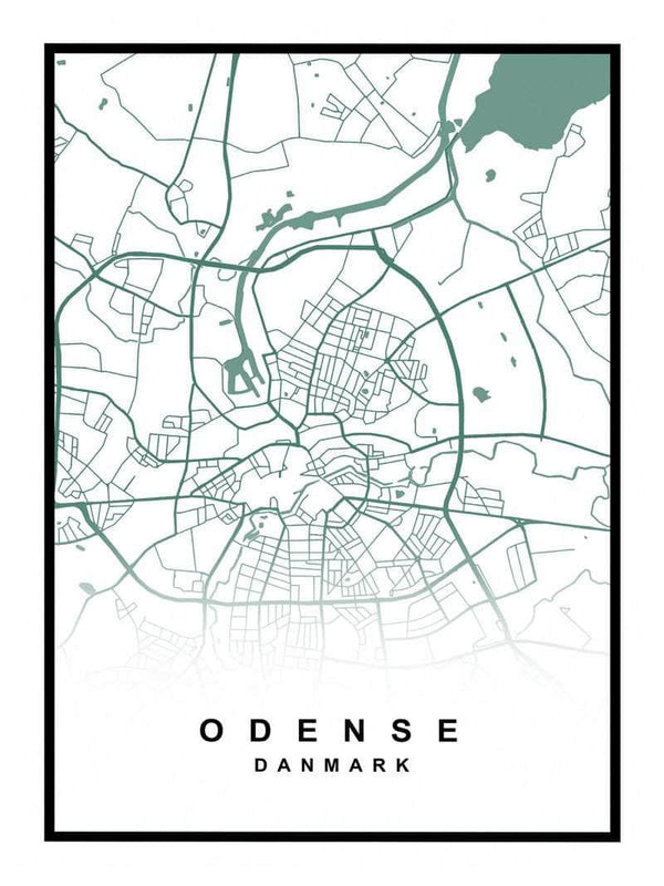 Odense plakat. Køb by plakater online fra 29 kr!
