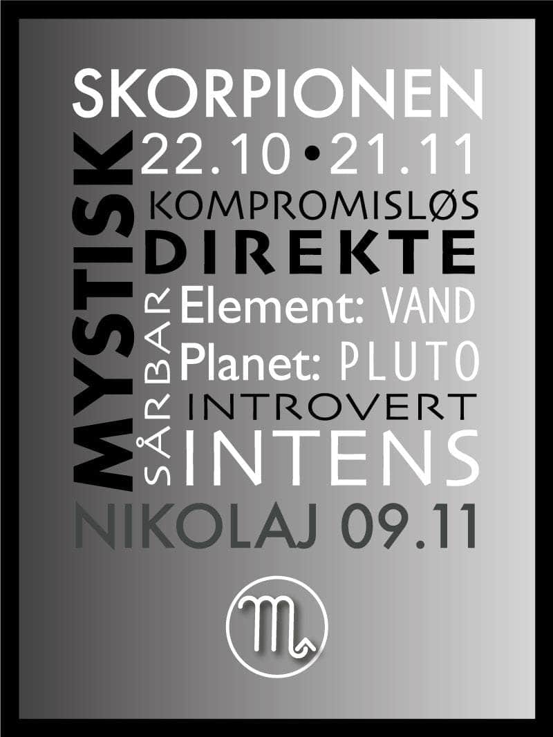 Stjernetegn | Køb Billige stjernetegn Plakater her